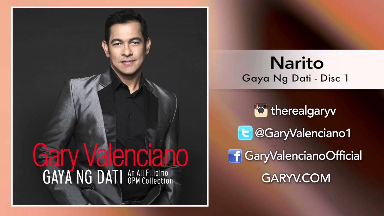 Gary Valenciano Gaya Ng Dati Album - Narito - YouTube Music