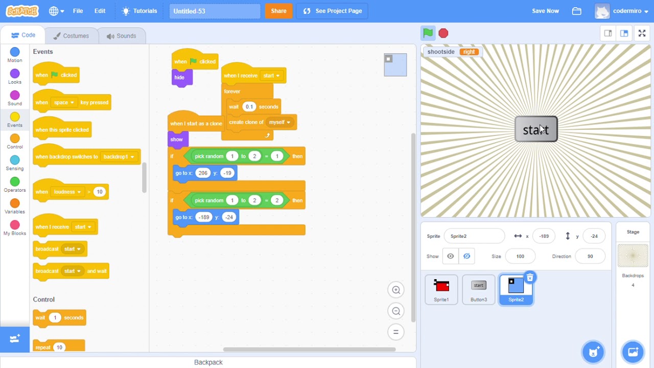 coding a shooter game part 3 add enimys - YouTube