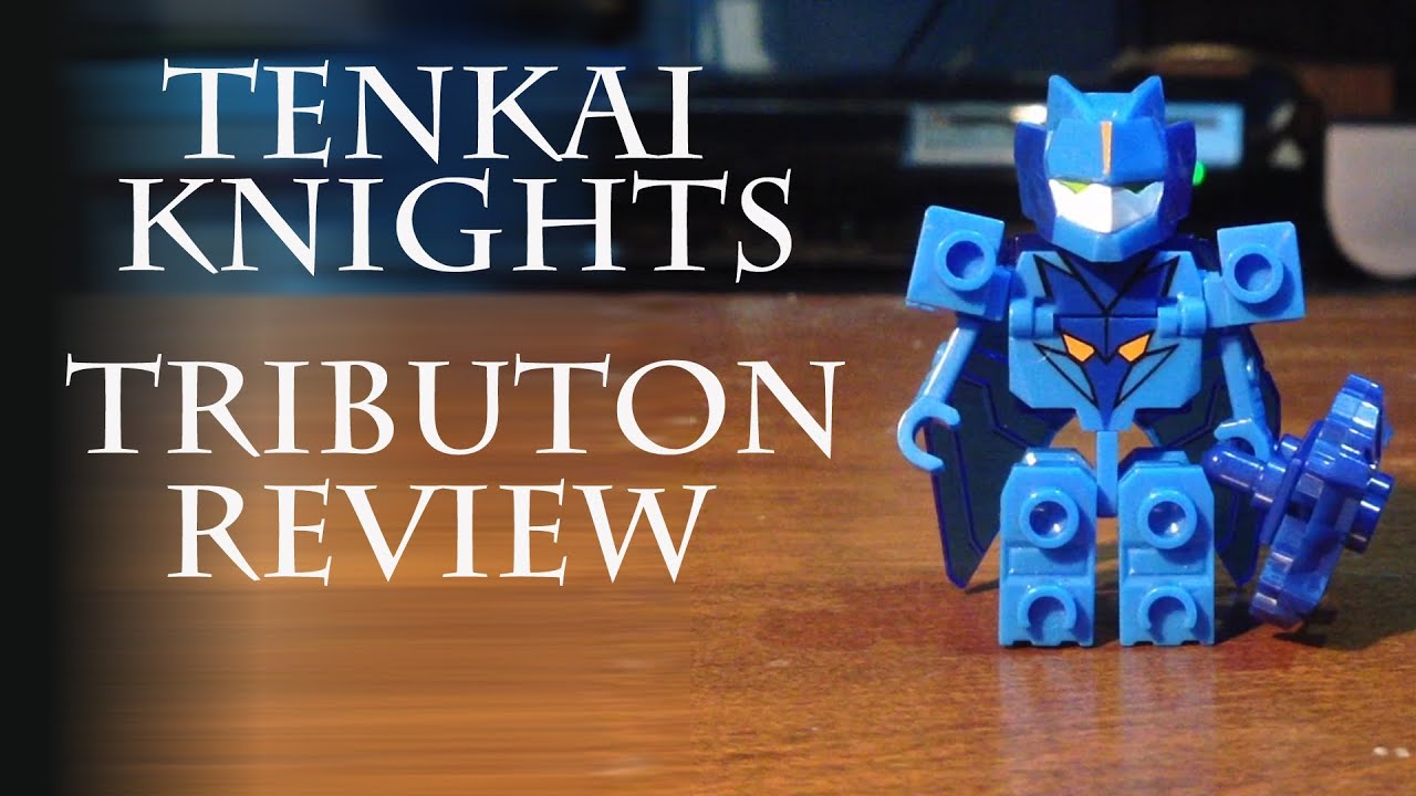 Tenkai Knights Tributon Review Transforming Bricks!! - YouTube