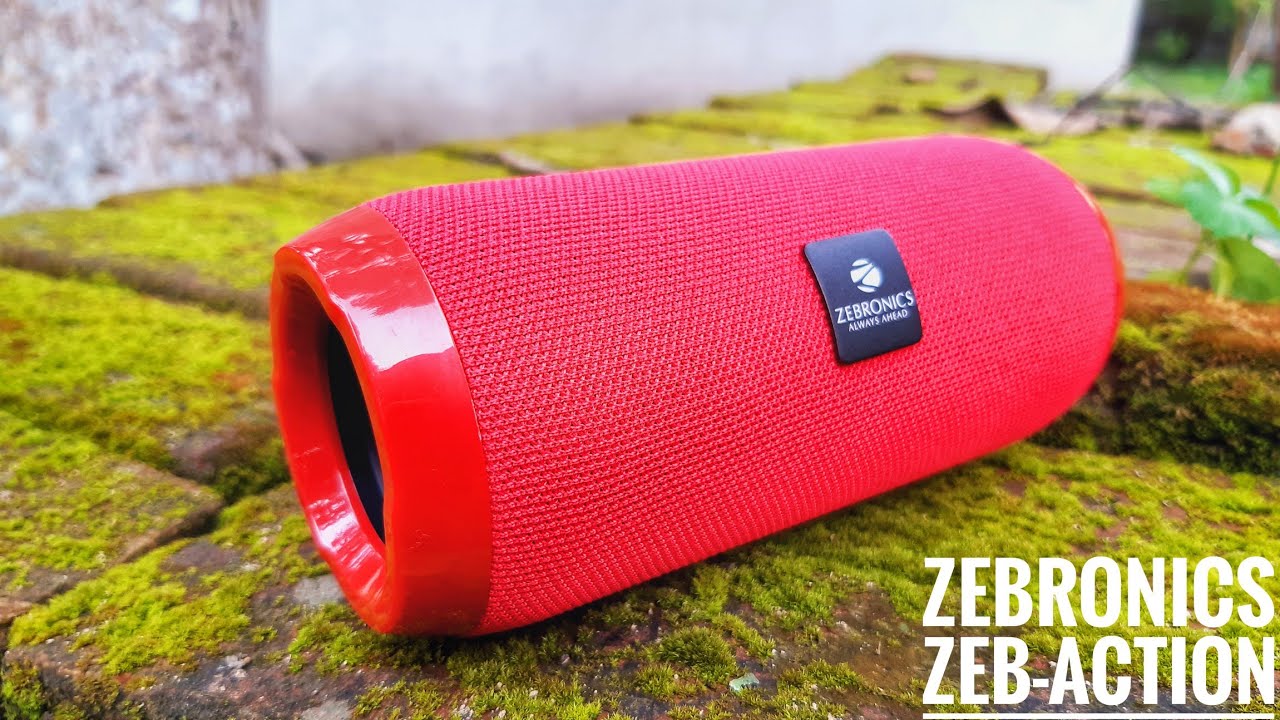 Zebronics Zeb-Action 10 W Bluetooth Speaker Unboxing & Review |12 Hrs ...