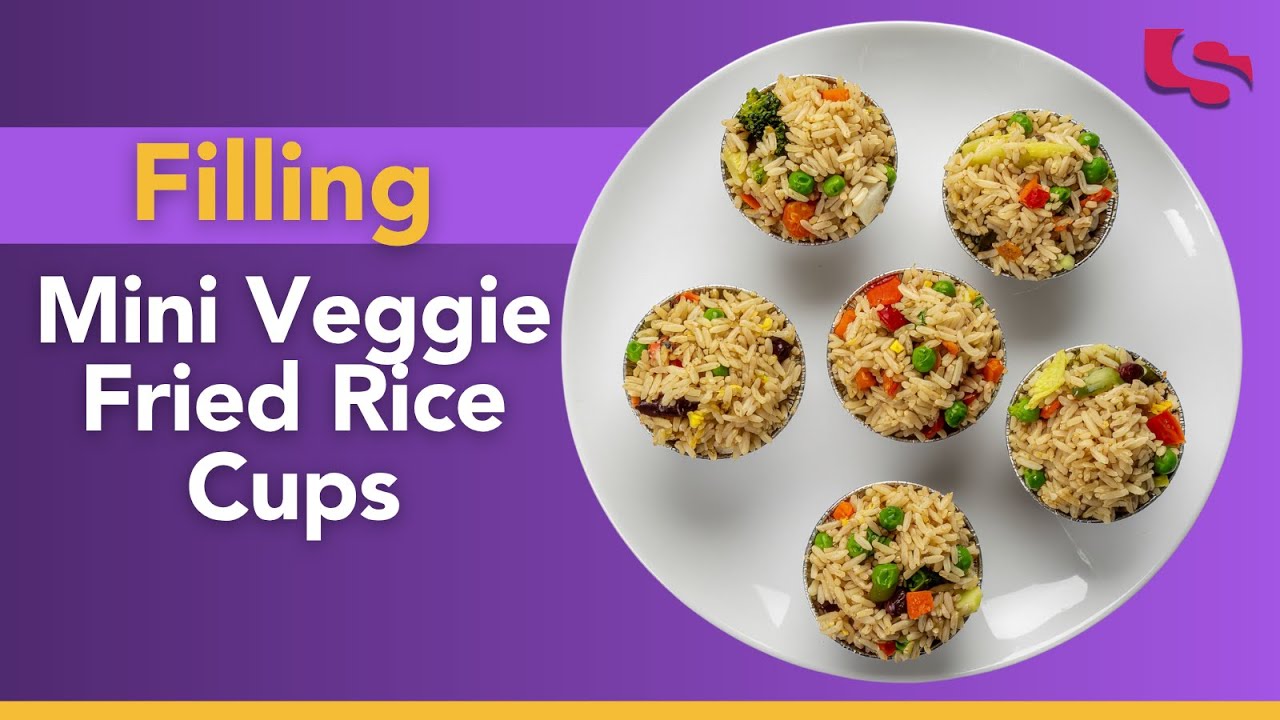 Mini Veggie Fried Rice Cups | Perfect for Meal Prep! - YouTube