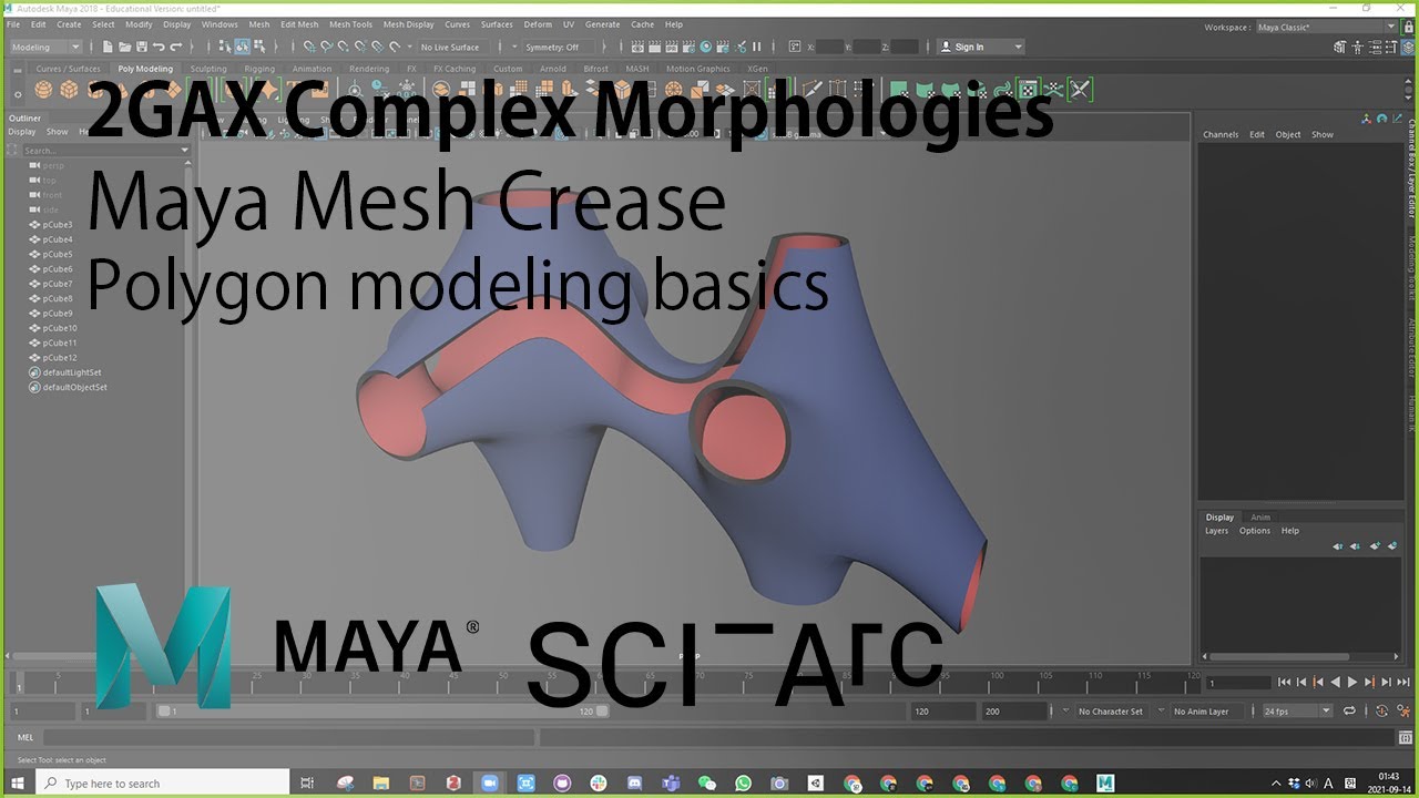 Mesh Crease Basics and Tips for Smooth Surface Modeling - YouTube