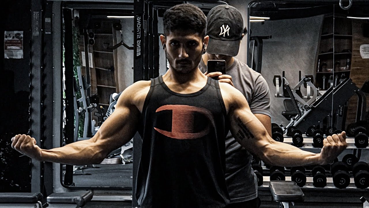 My Complete ARMS WORKOUT | MIKE MENTZER Method | HINDI - YouTube