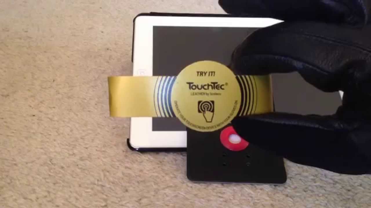 Burton AK Tech Gloves 13/14 TouchTec - YouTube