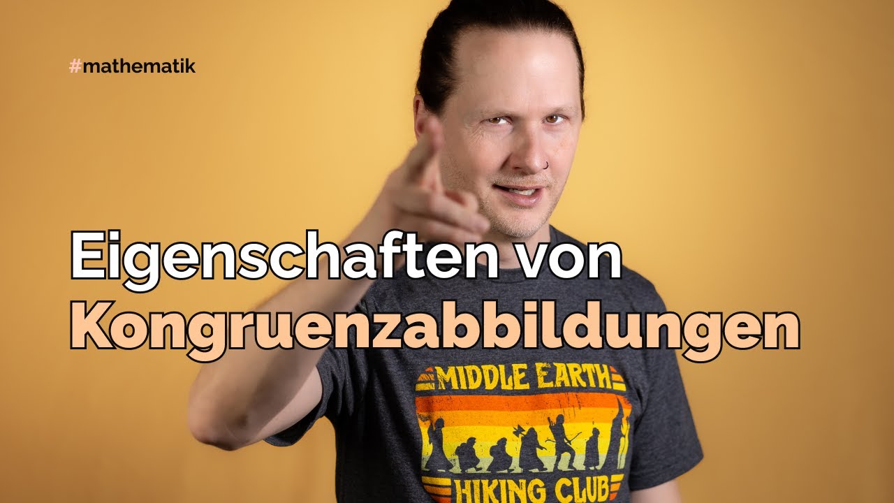 Eigenschaften von Kongruenzabbildungen - Tabelle - YouTube