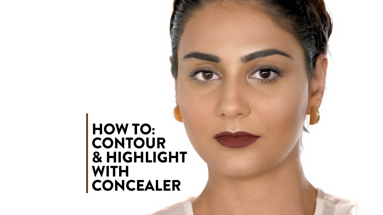 Makeup Masterclass \ How to Contour and Highlight with Concealer | Ep ...