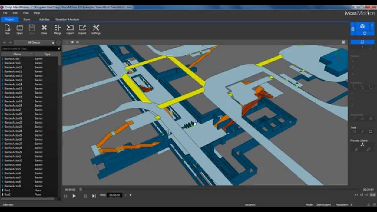 MassMotion Analysis Tutorial - YouTube