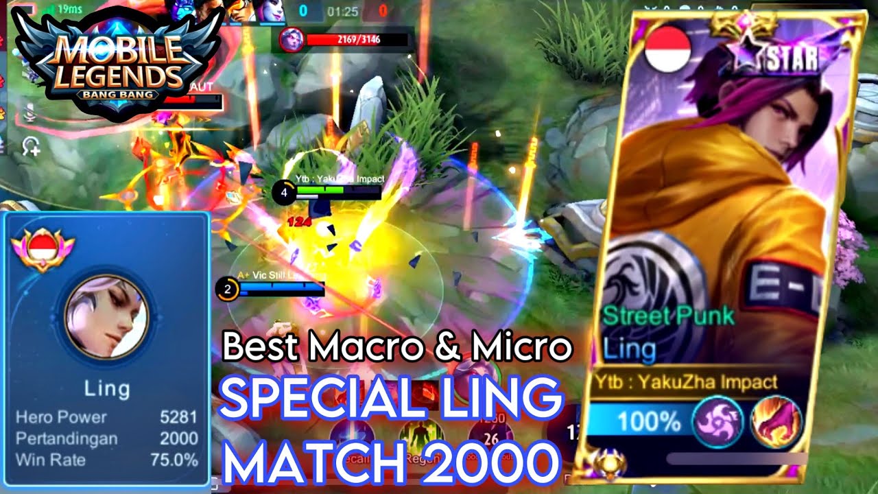 SPECIAL LING MATCH 2000 | THE BEST MACRO MICRO LING | FAST HAND LING ...