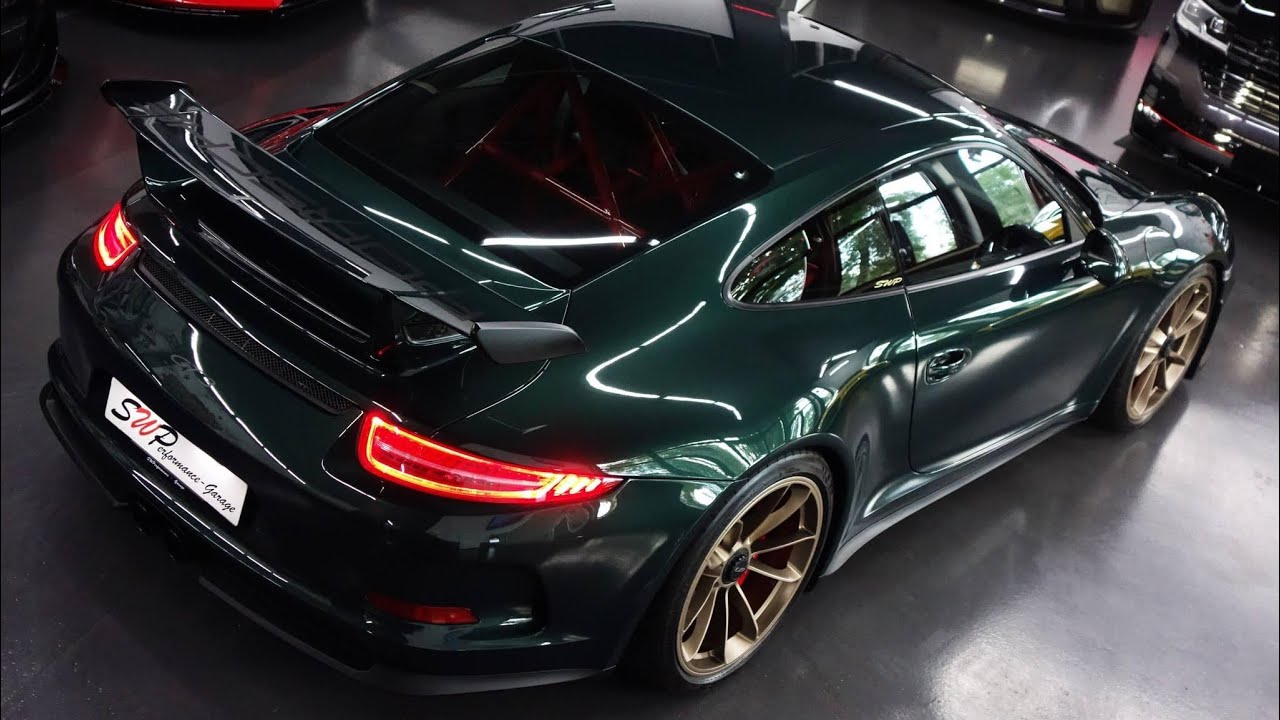 BRITISH RACING GREEN // PORSCHE 911 GT3 // CLUBSPORT PACKAGE // CARBON ...