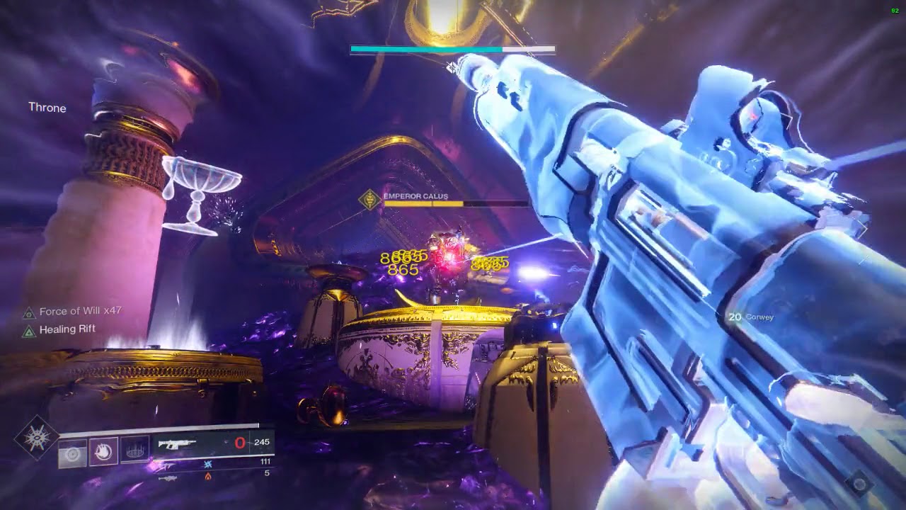 Destiny 2 Raid boss fight - YouTube