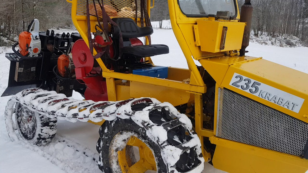 Igland krabat med compact 3502 vinsj. - YouTube