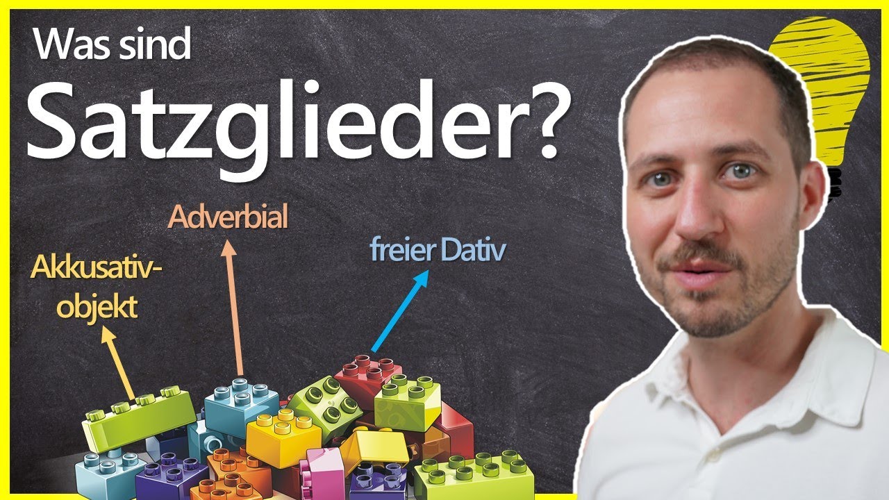 Was ist ein Satzglied? - Satzglieder finden - YouTube