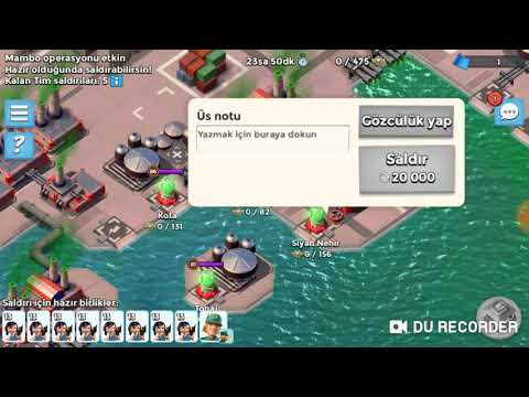 BOOM BEACH USTASI FULL ZOKA SİYAH NEHİR OPERASYONU