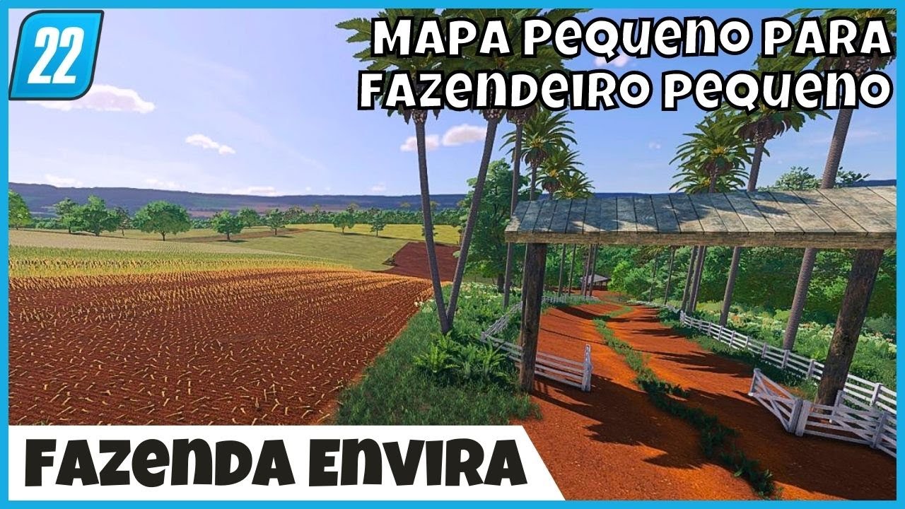 FS22 Mapas | Conhecendo a FAZENDA ENVIRA, Baseado no Amazonas Farming ...