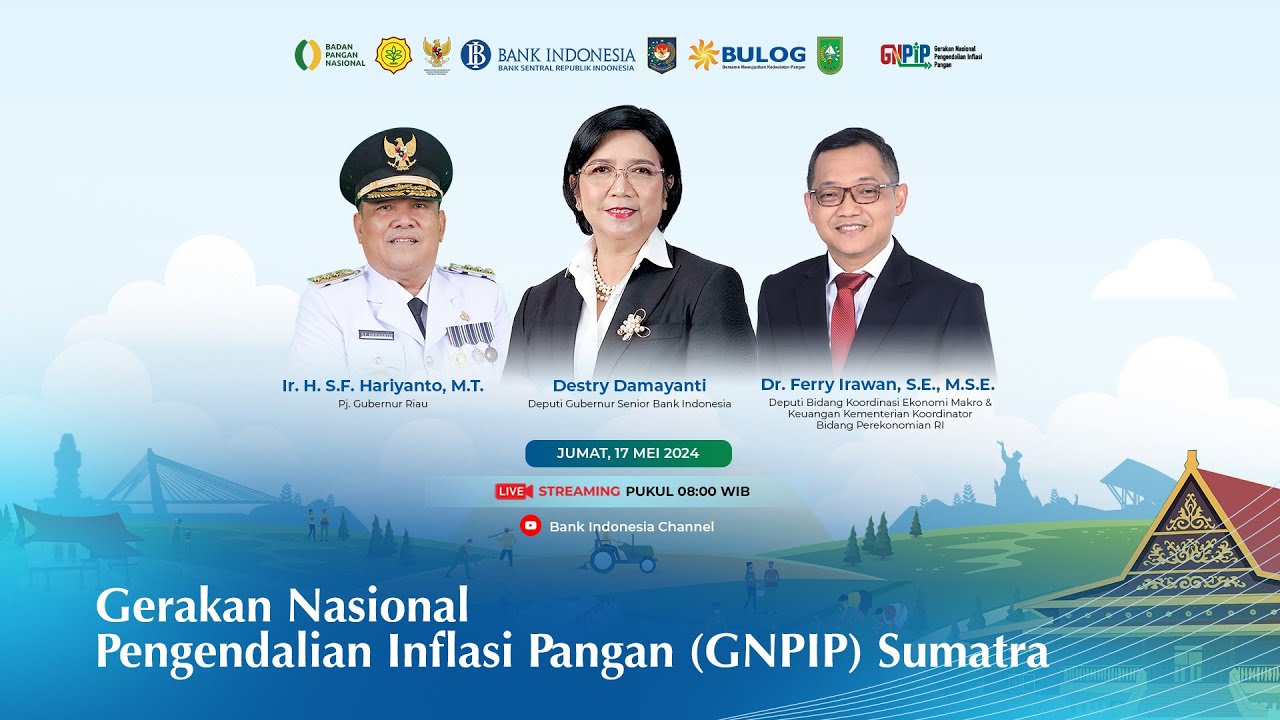 Gerakan Nasional Pengendalian Inflasi Pangan (GNPIP) Sumatra - YouTube
