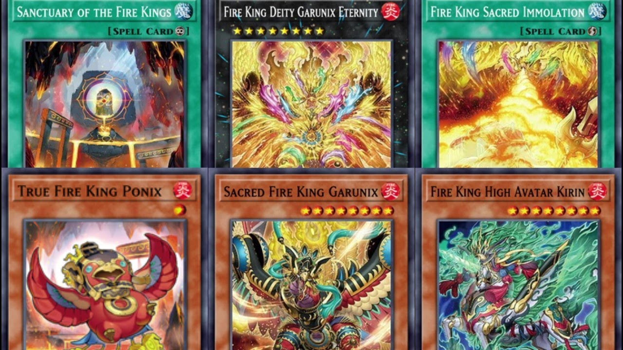 【遊戯王ADS/YGOPRO】炎王神 ガルドニクス・エタニティ【炎王の聖域】 - YouTube