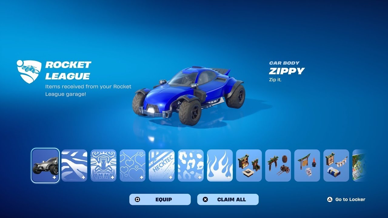 How To Get Zippy Car Body NOW FREE Fortnite (Unlocked Zippy Rocket ...