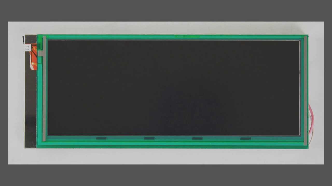 TX16D11VM2CAA, HITACHI, 6.2" TFT-LCD, 640 x 240 HVGA, Solar Technologies - YouTube