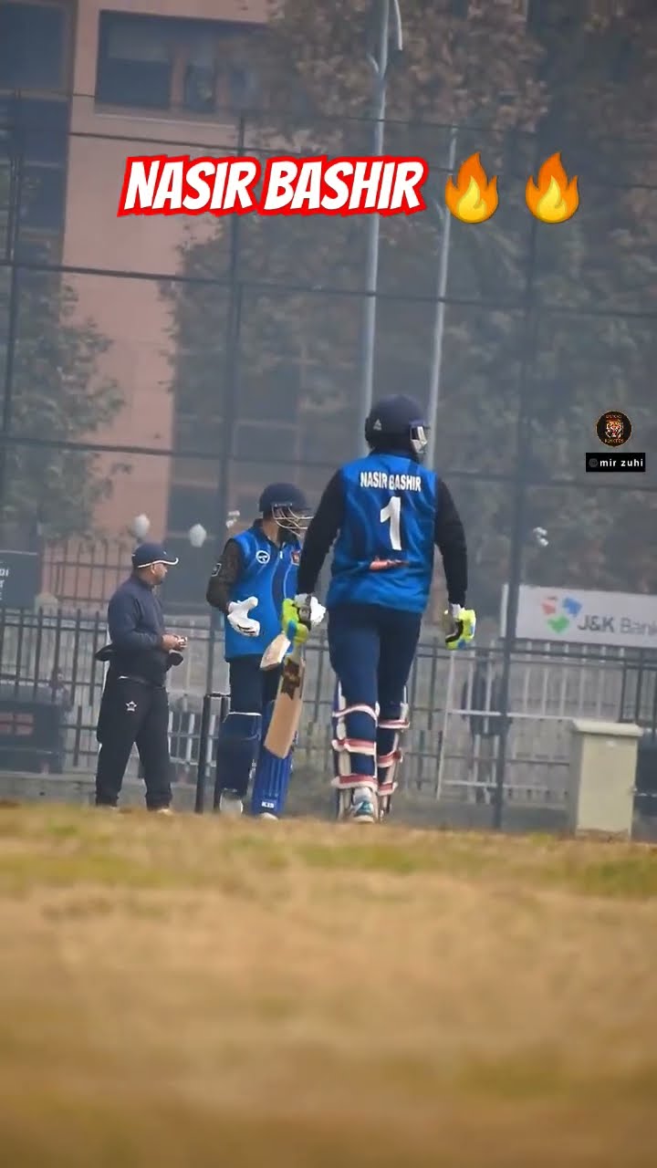 nasir bashir the skipper #🏏🏏#cricket #viralvideo #jksportstime #cricketlover - YouTube