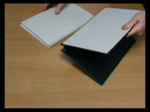 Springback binders from my-history.co.uk - YouTube