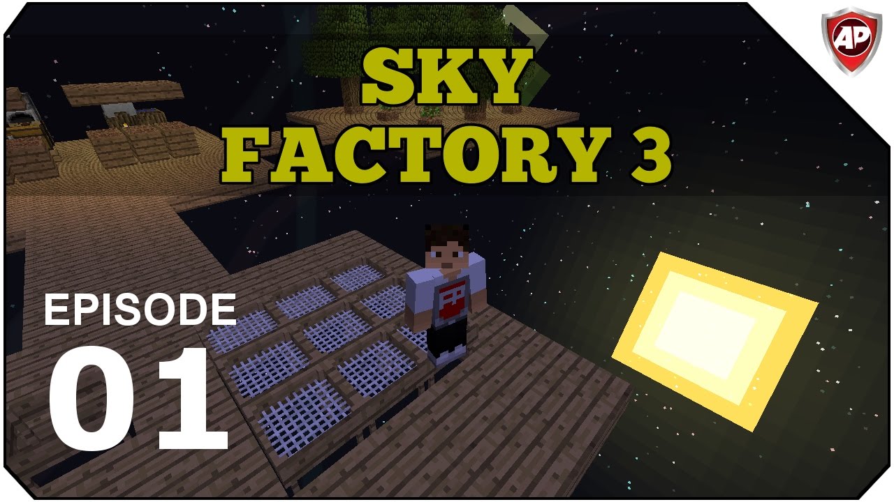 Sky Factory 3: Episode 1 - Så skal der høstes - YouTube