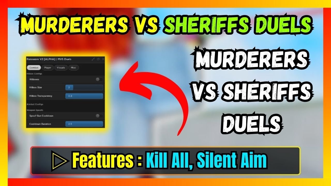 Murderers Vs Sheriffs Duels Script - Free Download and Copy - YouTube