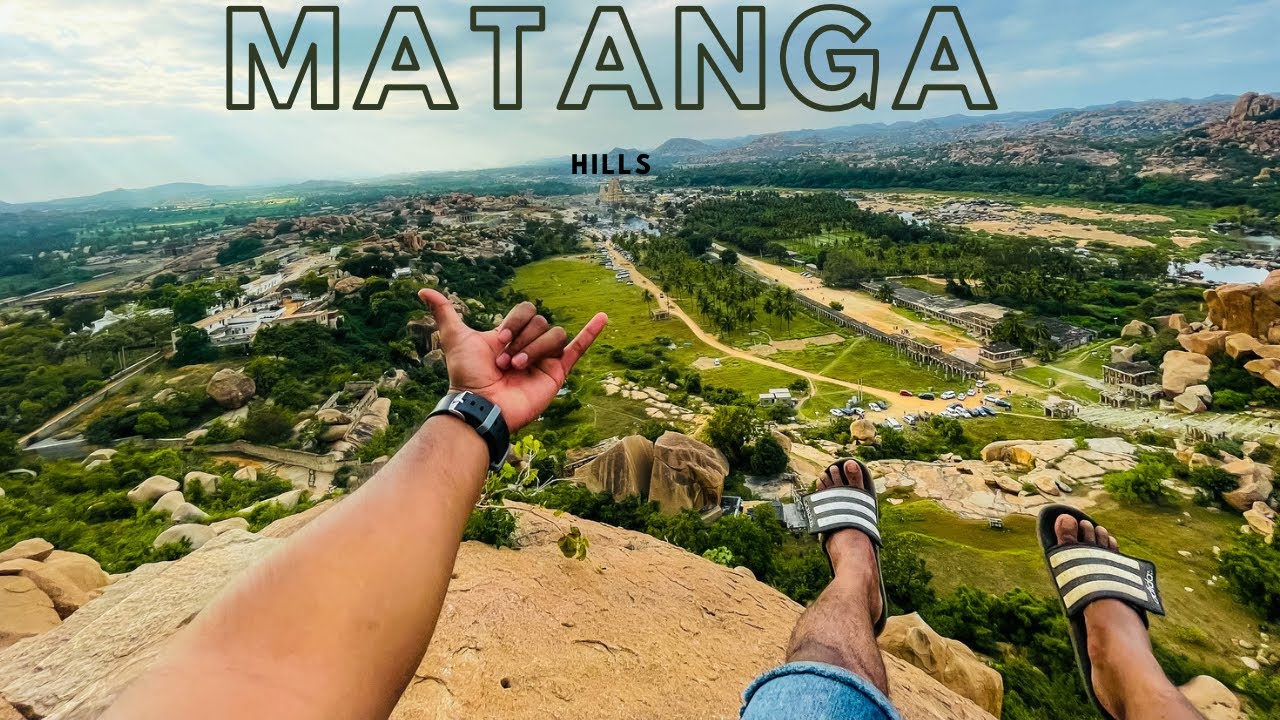Best place to visit in Hampi | Matanga Hills | Matanga Trek jane se ...