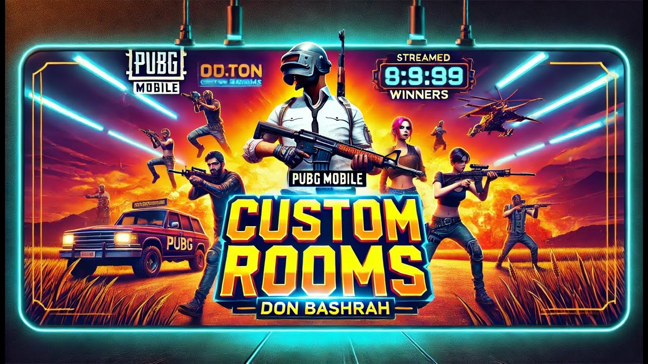 PUBG CUSTOM ROOMS - YouTube