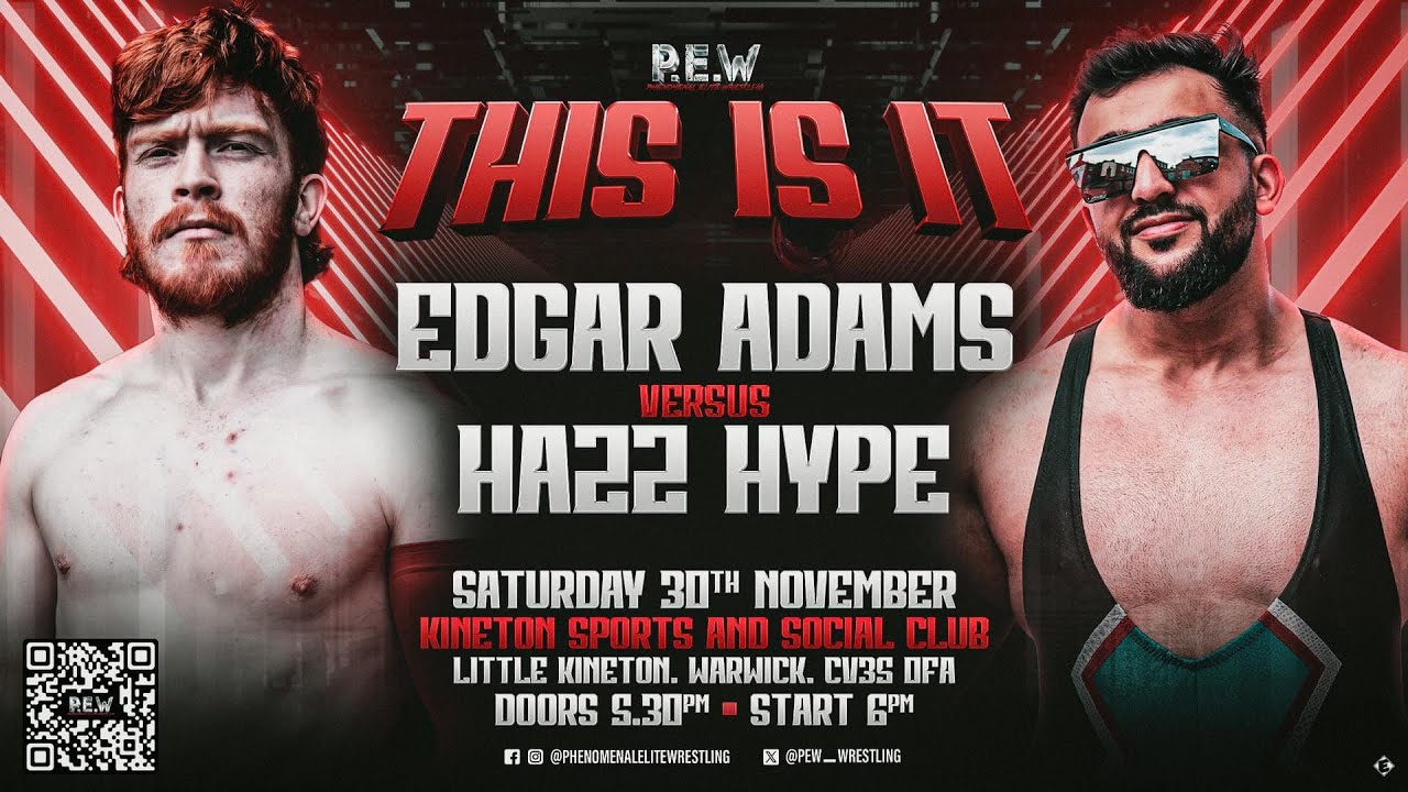 FULL MATCH- Hazz Hype vs Edgar Adams- P.E.W THIS IS IT - YouTube