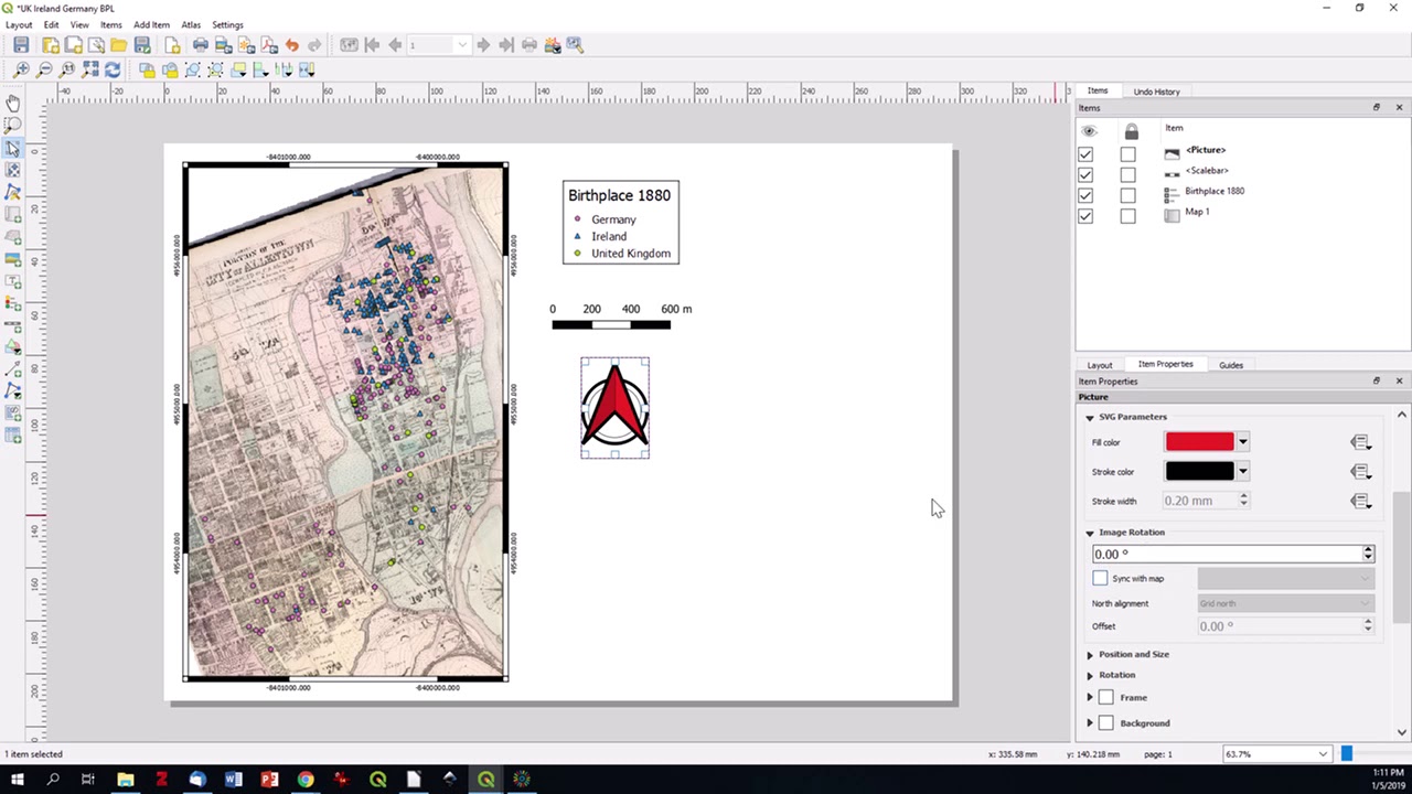 Adding North Arrow In Print Layout In QGIS YouTube Adding North Arrow In Print Layout In QGIS YouTube