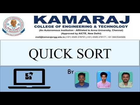 Quick Sort - YouTube
