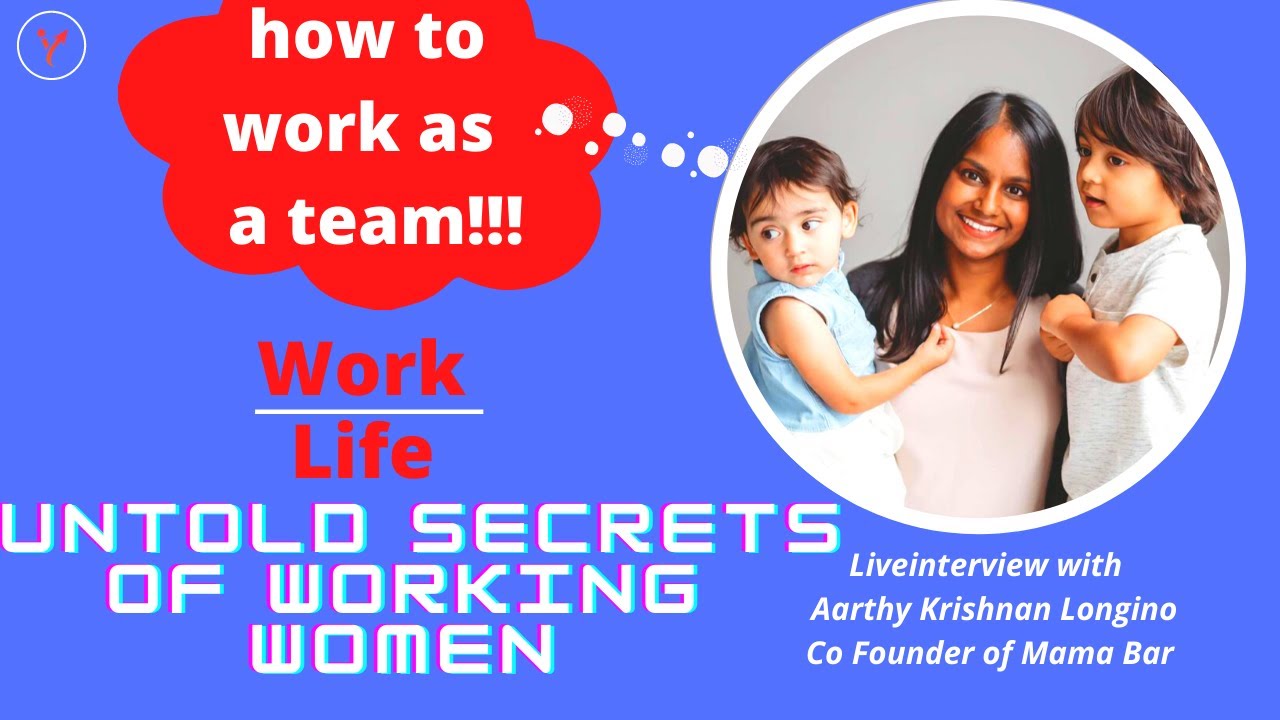 How to excel in work-life balance | Live Interview | Mama Bar|Aarthy ...