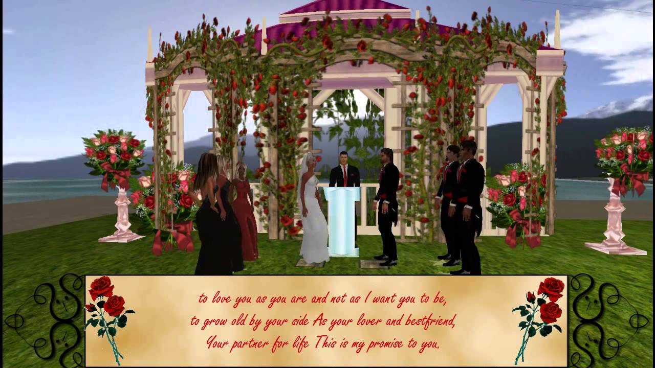 Mrs_Sable_ROTE & Mr_DJ_Frick_ROTE Wedding in Eros Island - YouTube