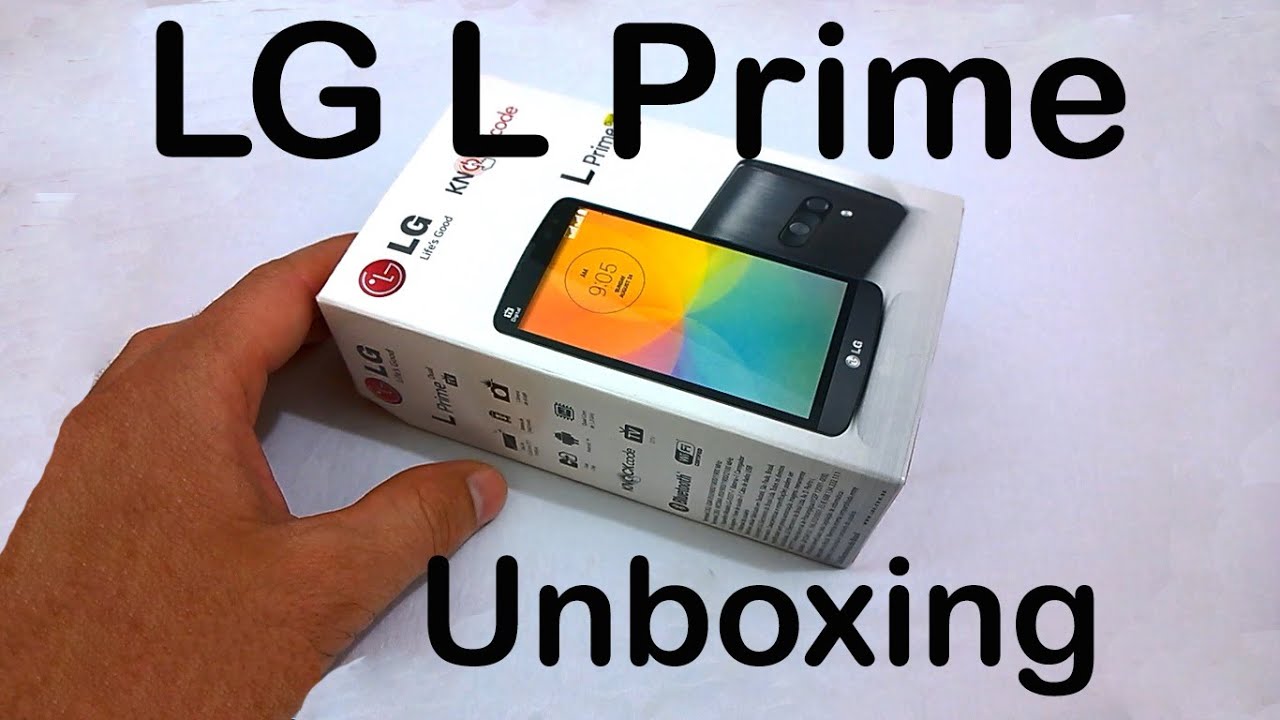 LG L Prime Dual TV O que vem na caixa? (Unboxing BRASIL) - YouTube