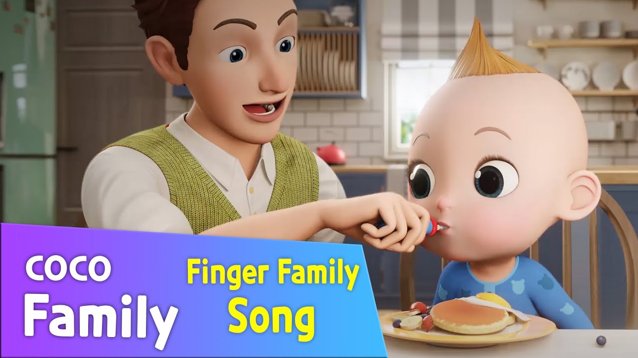COCO Family | Finger Family Song | Nursery Rhymes & Kids Songs ...