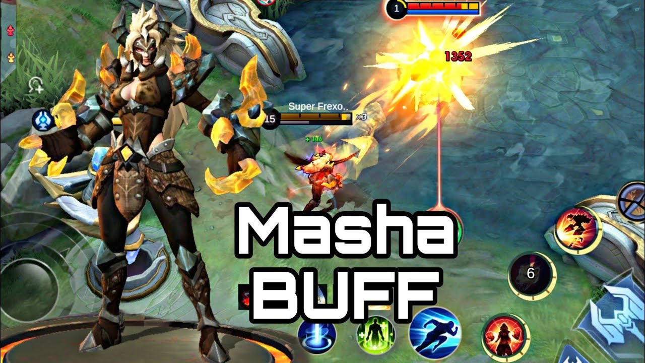 Mobile Legends : Masha Gameplay - Buff (Fighter) - Lane EXP - Skin ...