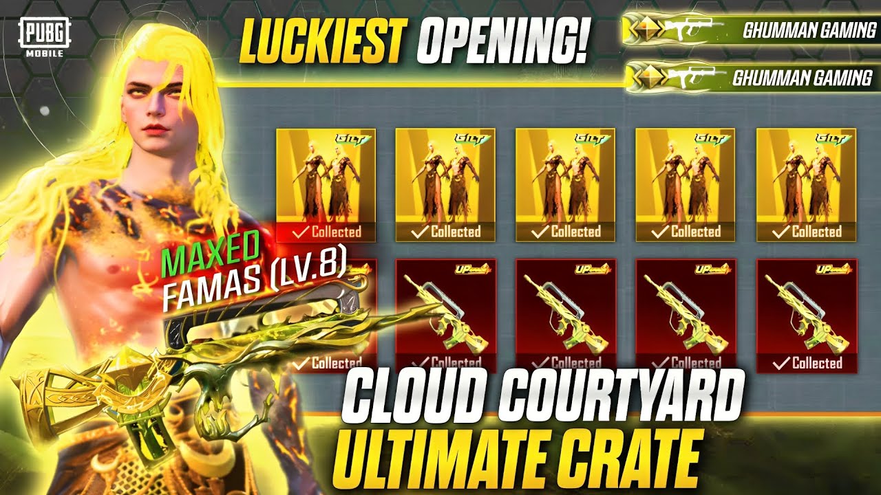 New Cloud Courtyard Crate Opening😍| Origin Lumen Set Crate Opening🔥 ...