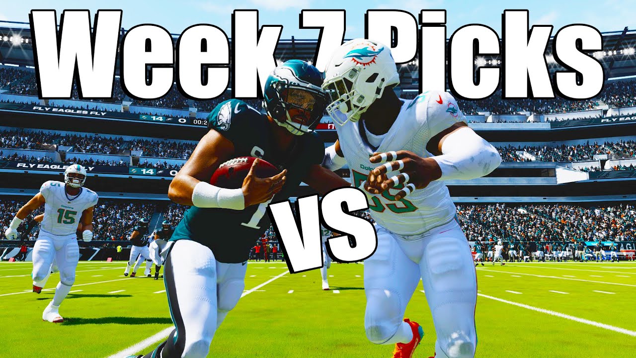 NFL Week 7 Game Picks! | Who Will Win Each Game??? - YouTube