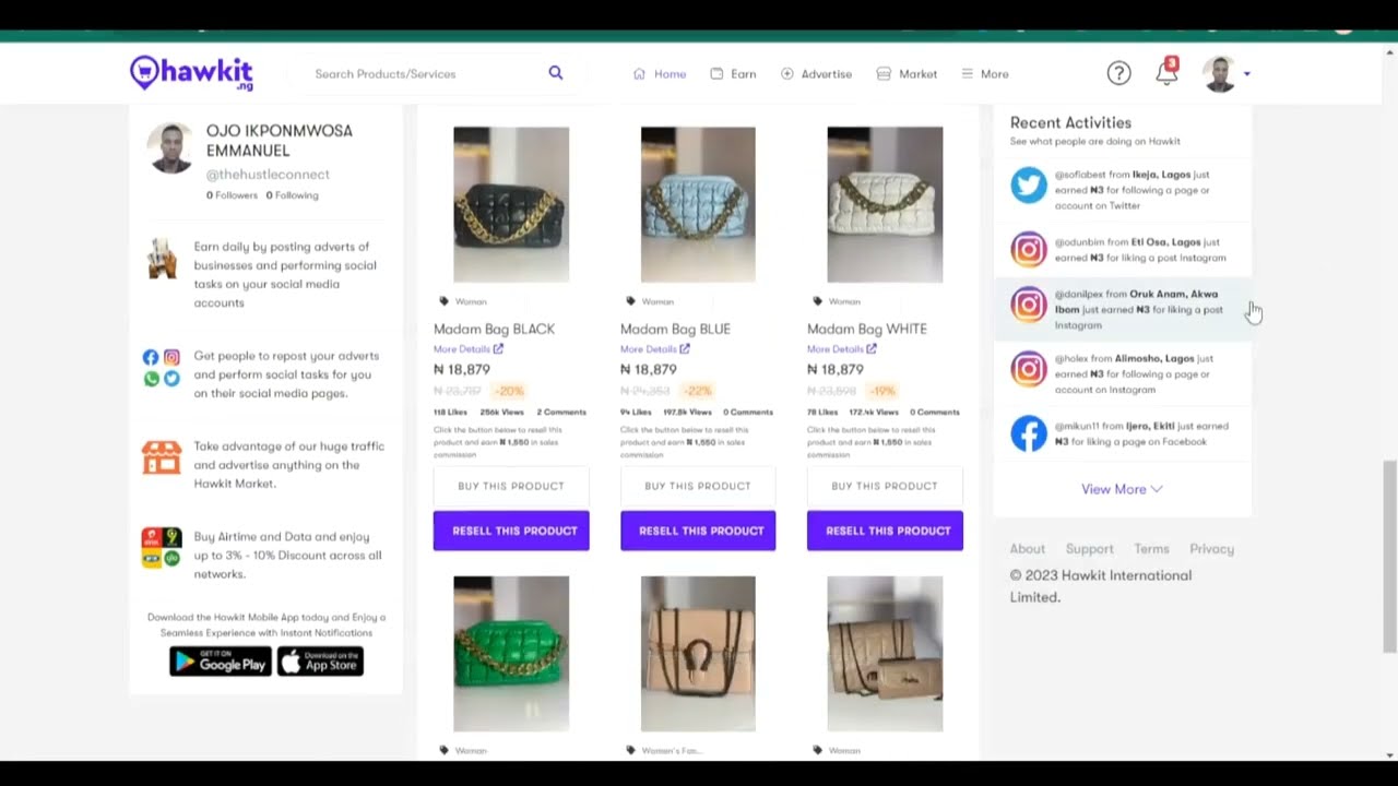 How To Earn Money On Hawkit as a beginner || How it Works - YouTube