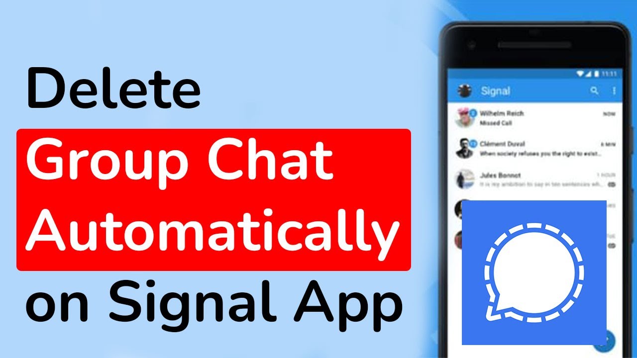 how-to-turn-on-disappearing-messages-on-signal-group-youtube