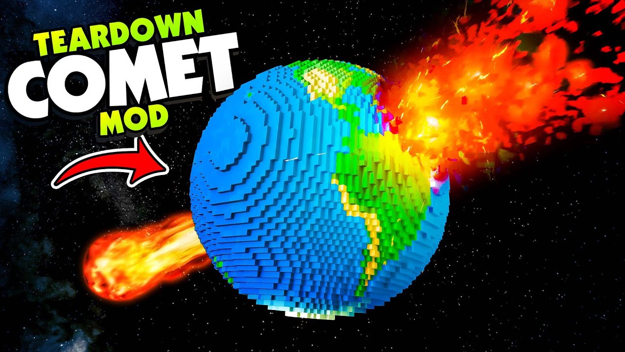 Destroying EARTH in Teardown! - Teardown Mods - YouTube