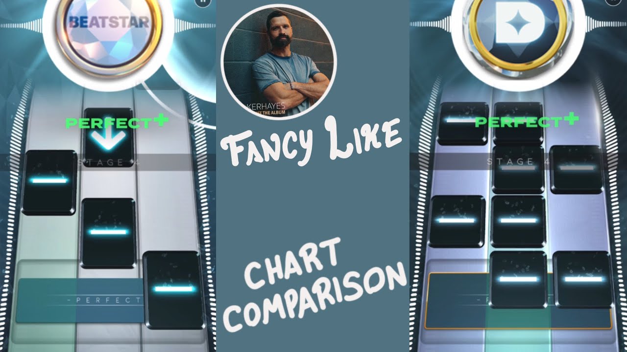 [Beatstar] Fancy Like - Walker Hayes // Chart Comparison (Standard vs ...