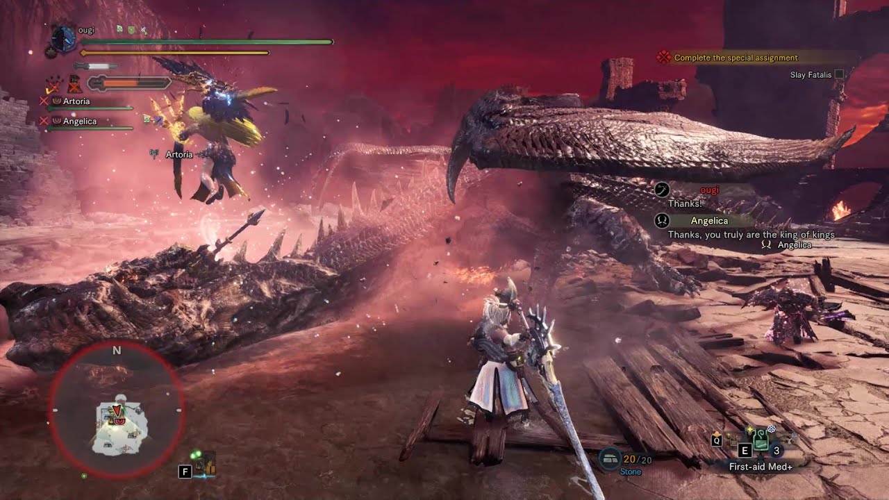 [MHWIB] Welcoming Fatalis - The Black Dragon (Trio) - YouTube