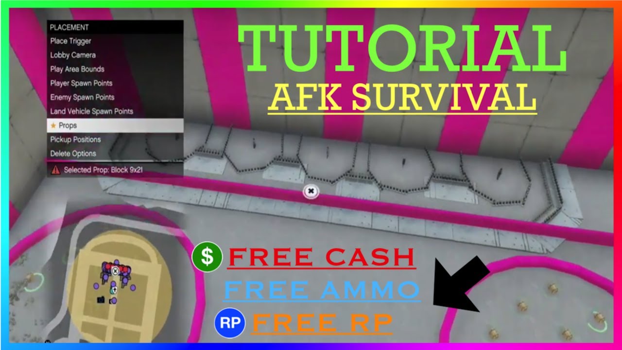 TUTORIAL AFK SURVIVAL - MAKE THE BEST AFK SURVIVAL WITH THE GTA CREATOR ...