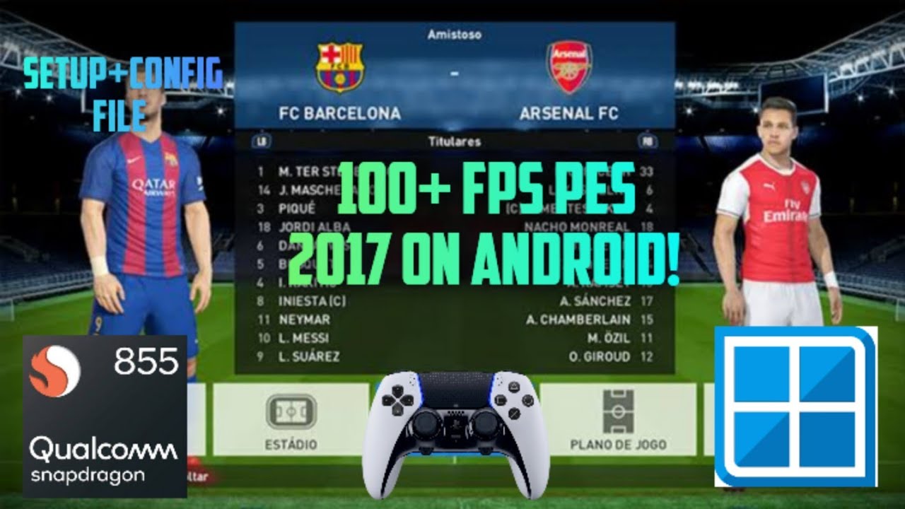 ⚽ 100+ FPS PES 2017 on Android with Winlator 10.1! | Full Setup + DXVK ...