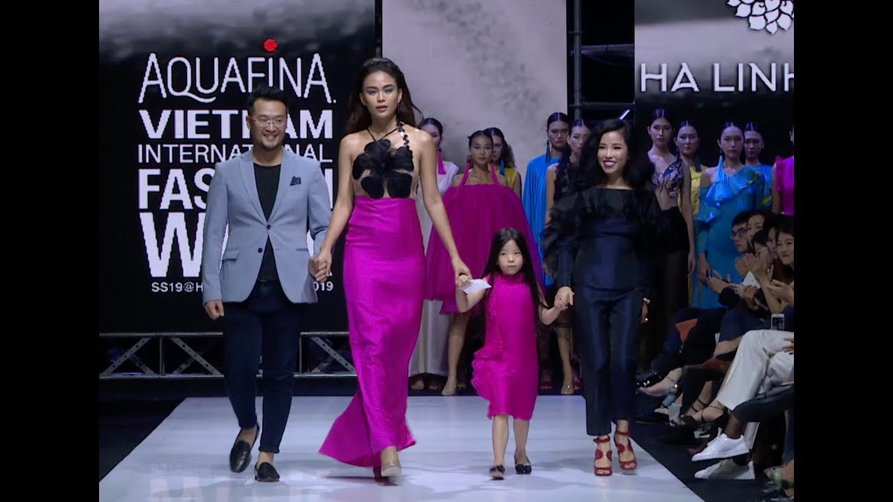 HA LINH THU SHOWCASE | AQUAFINA VIETNAM INTERNATIONAL FASHION WEEK ...