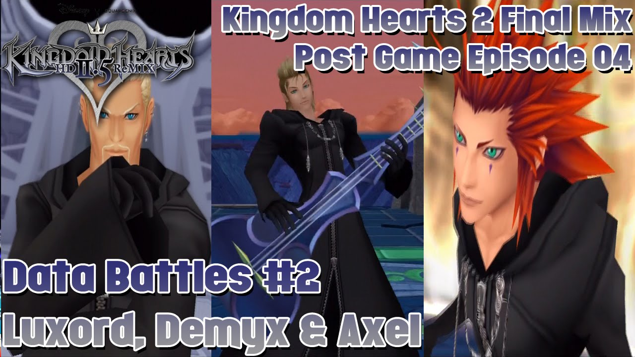 Kingdom Hearts HD 2.5 Remix - KH2FM - Post Game Episode 04: Data ...