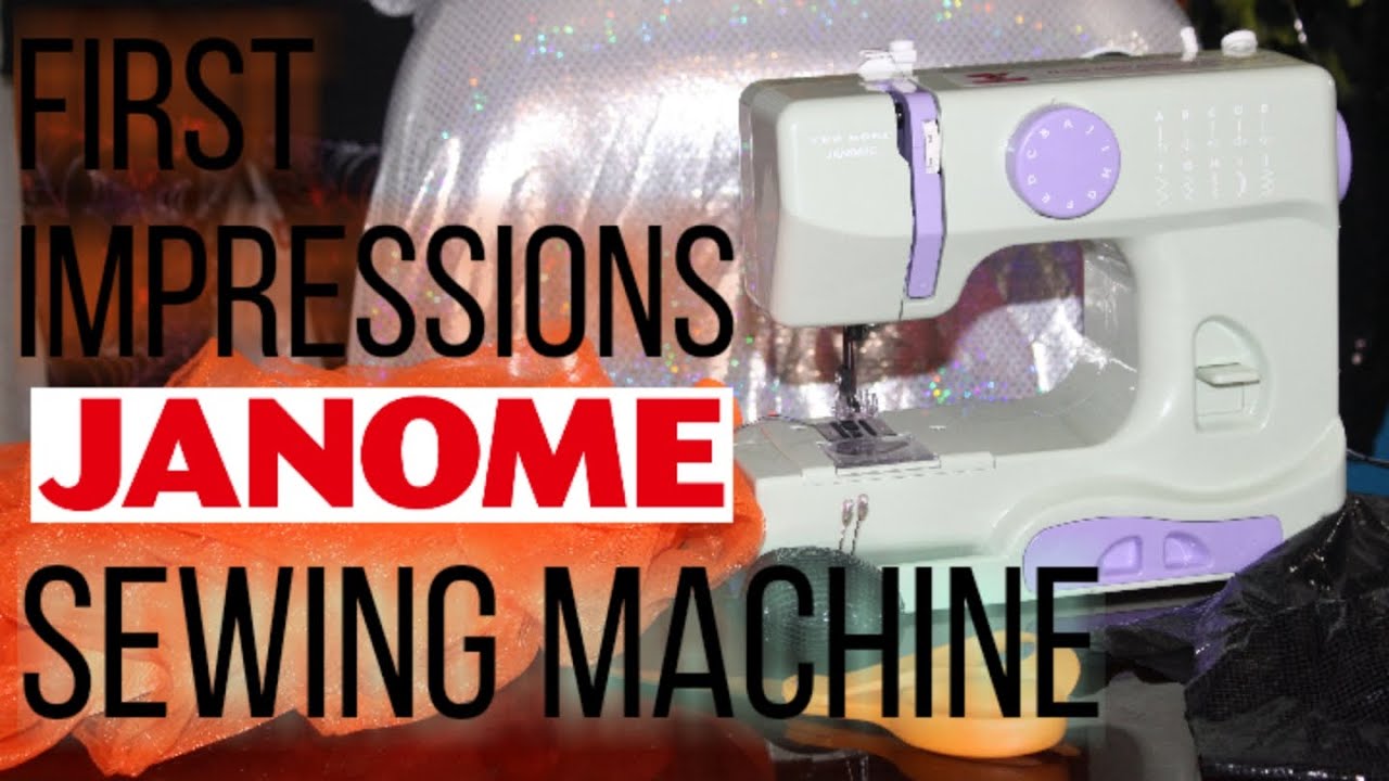 #31daysofhalloween #sewing First Impressions Janome Derby Sewing ...