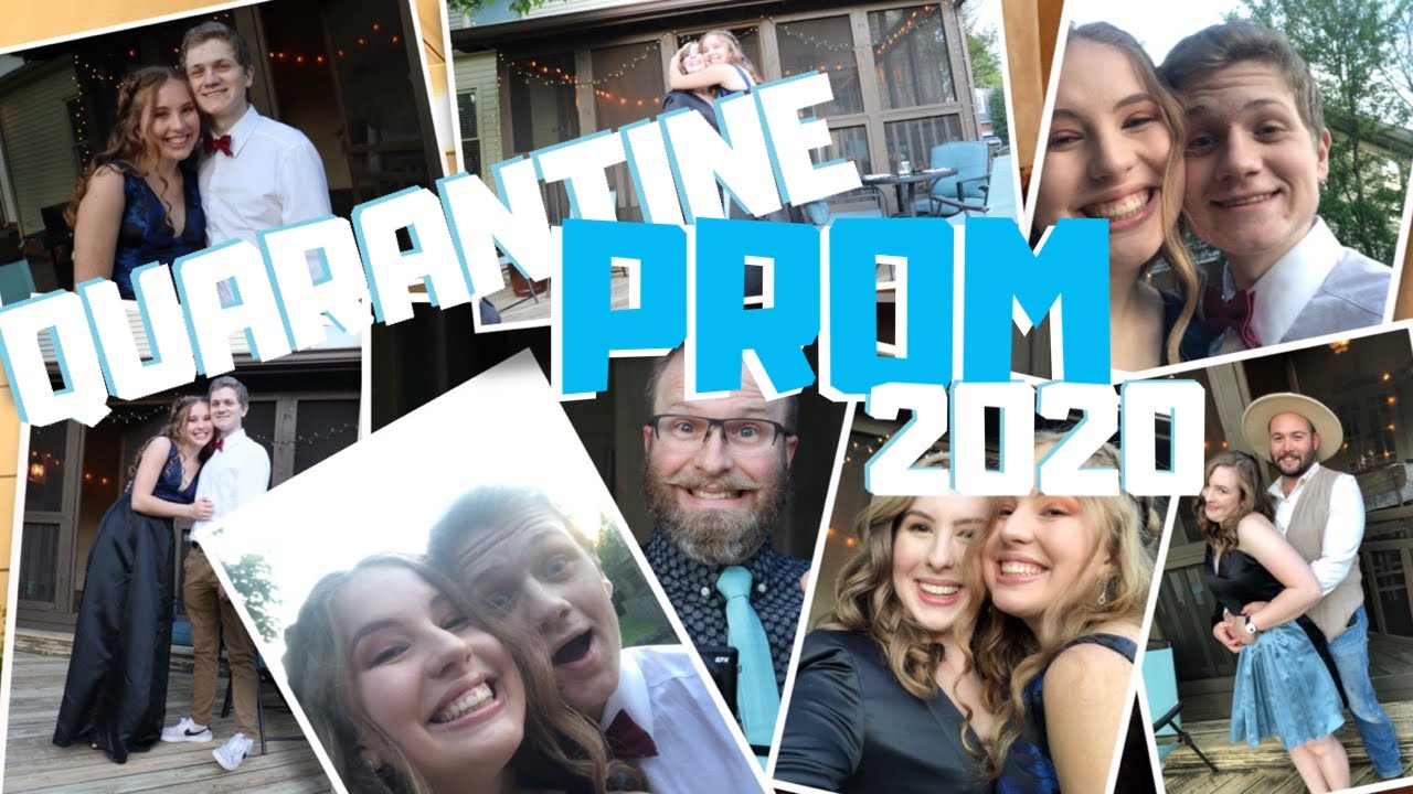 SURPRISE Quarantine Prom [2020]: GRWM Home Vlog - Show 58 - YouTube