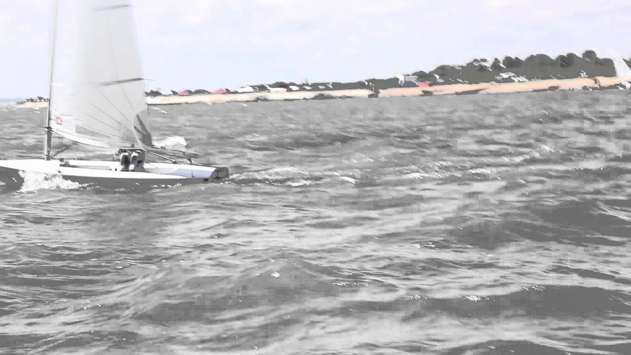 Rooster Streaker Wave Sail Testing - YouTube